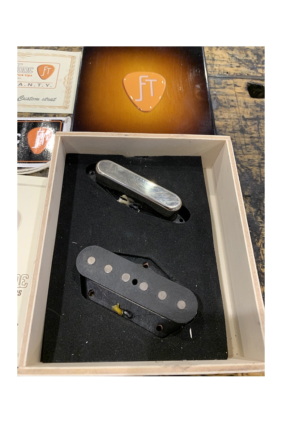 FLAMETONE '50 Custom Tele - Aged Set for Telecaster