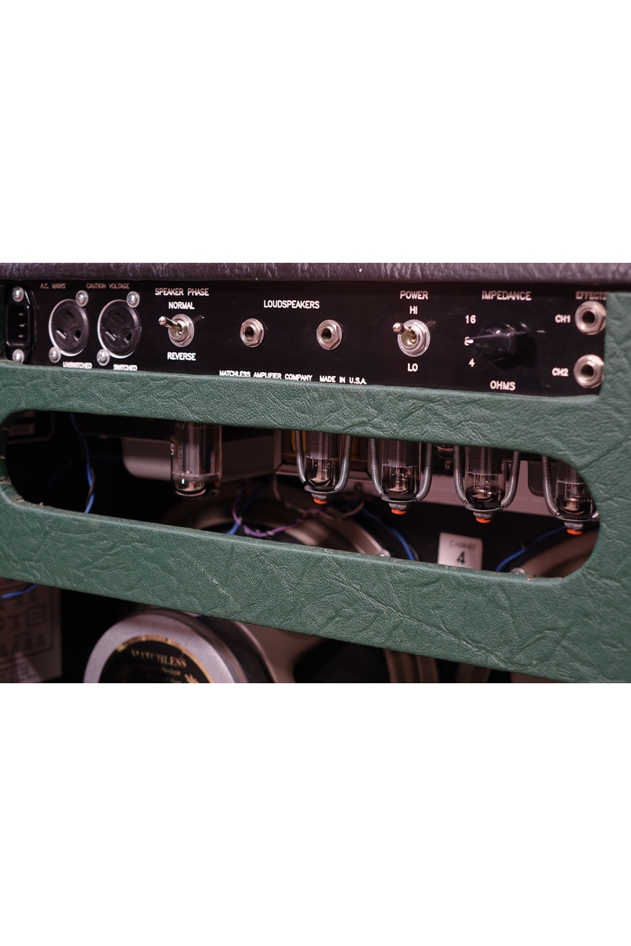 MATCHLESS DC-30 - 2x12 Combo - Green/Black Tolex - Hand Made in USA