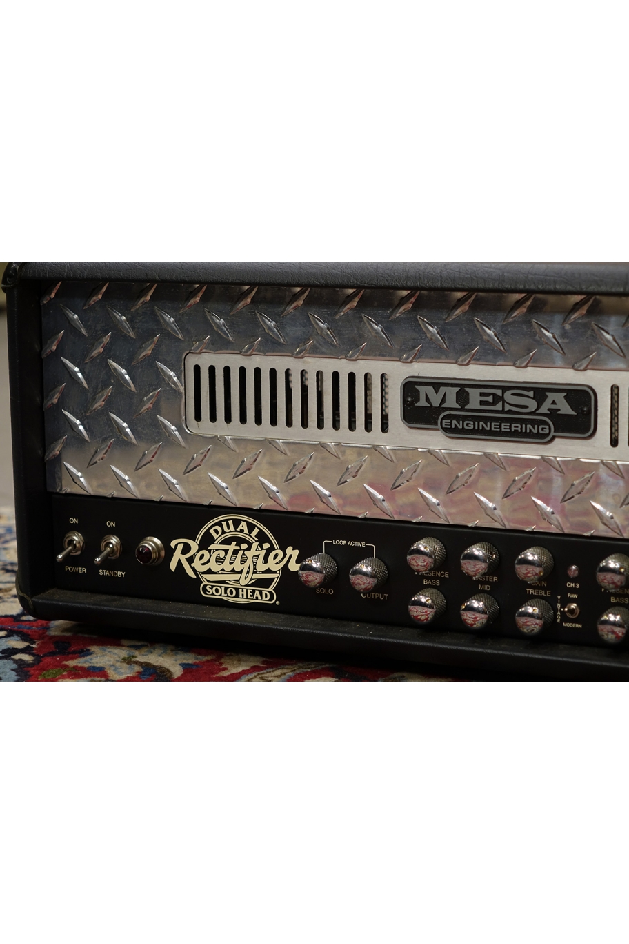 MESA BOOGIE Dual Rectifier Solo Head - 3ch 100w
