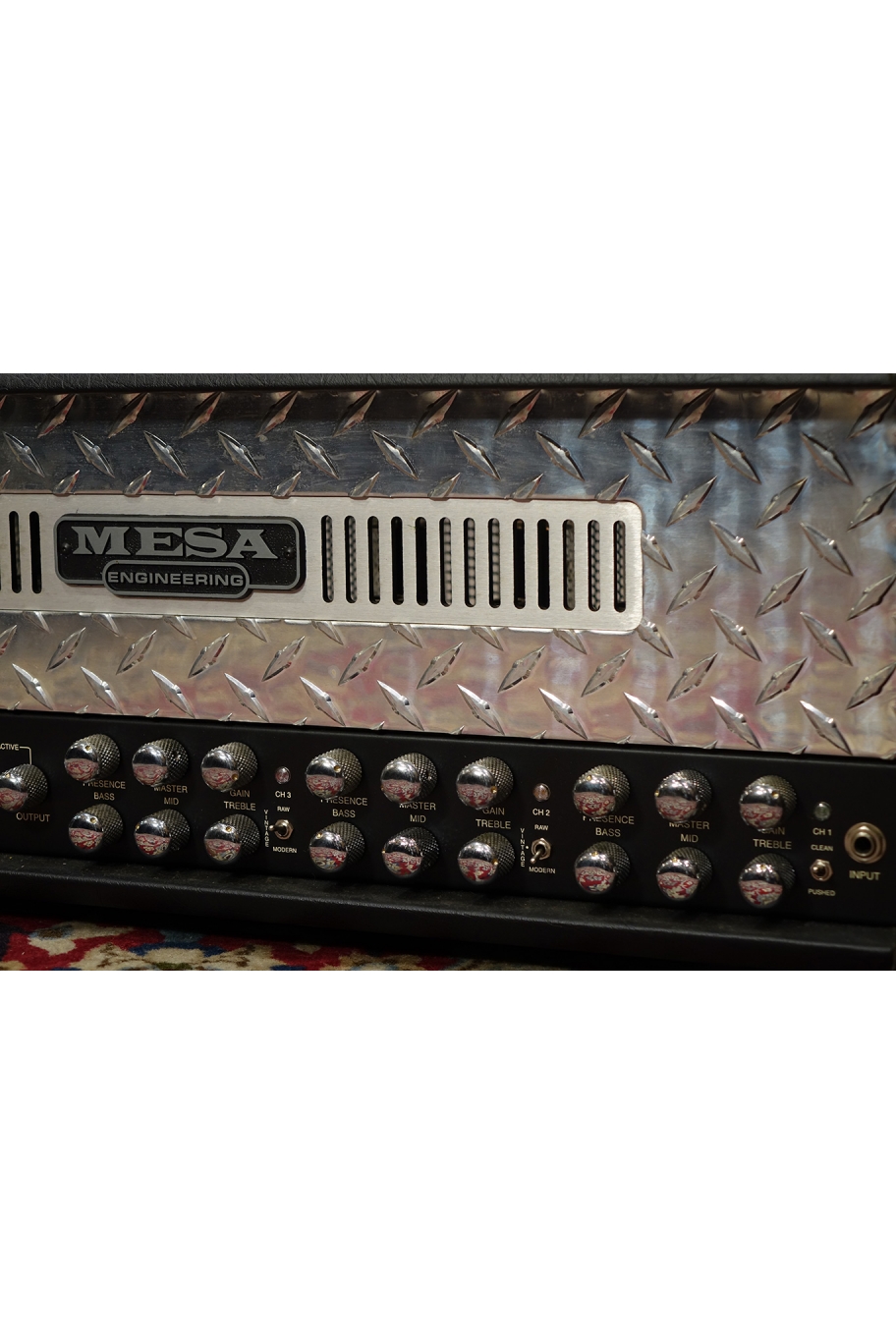 MESA BOOGIE Dual Rectifier Solo Head - 3ch 100w
