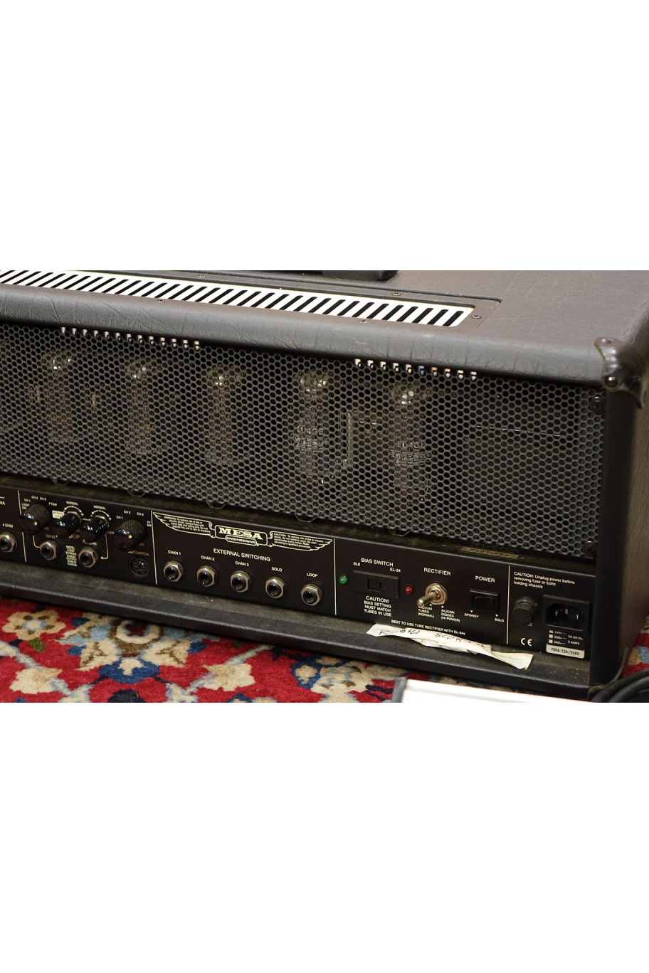 MESA BOOGIE Dual Rectifier Solo Head - 3ch 100w