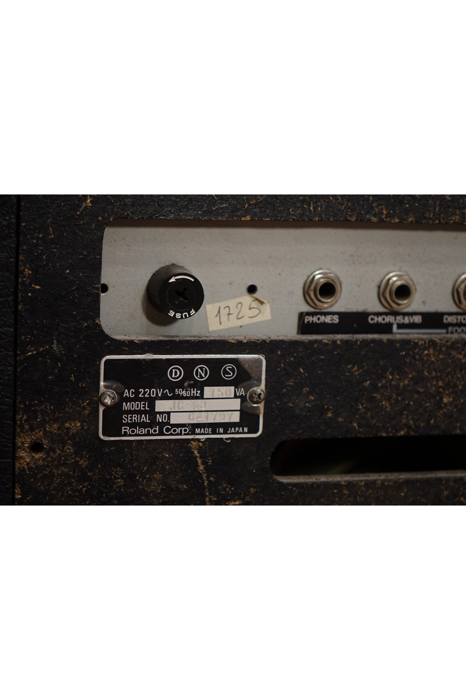 ROLAND JC-50 - Jazz Chorus 50w Combo 1x12 - Made in Japan 1989