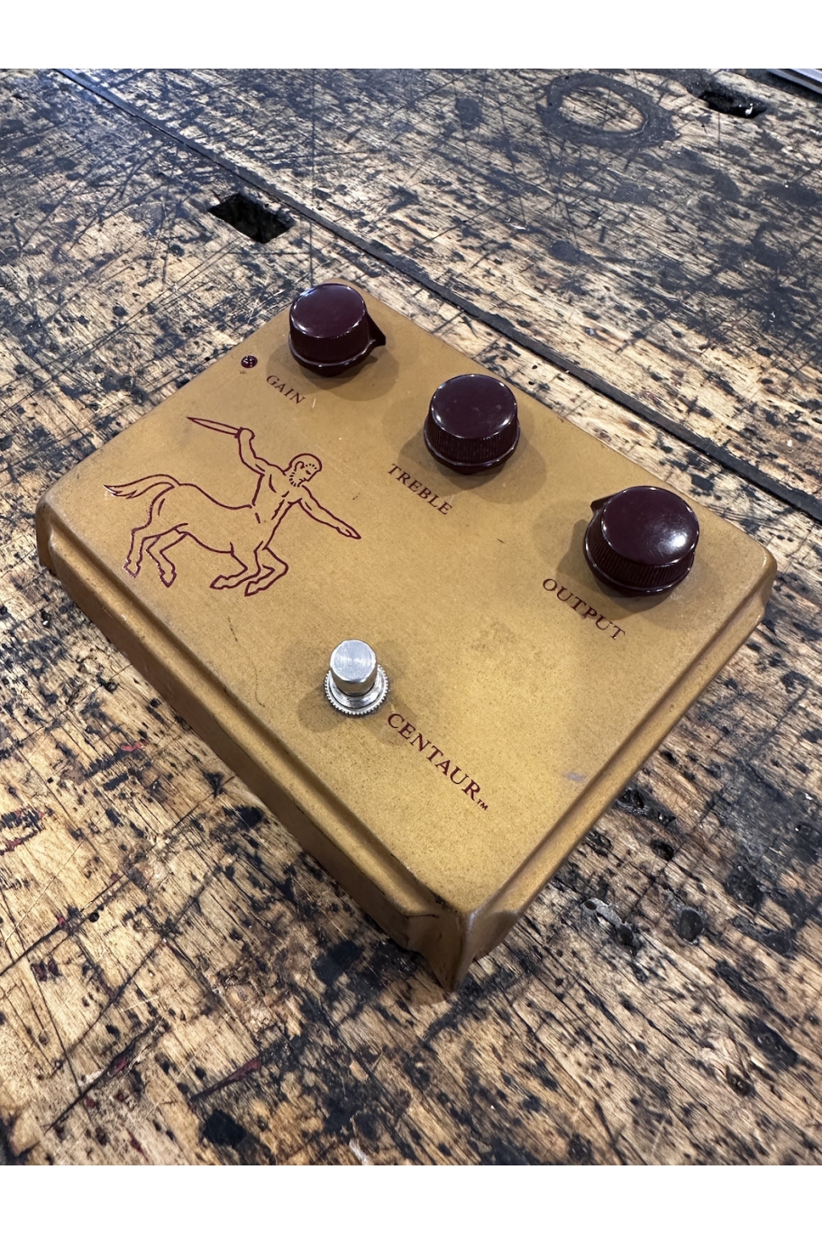 KLON Centaur Professional Overdrive - Gold - sn. 478 - "Long Tail" '90s ...