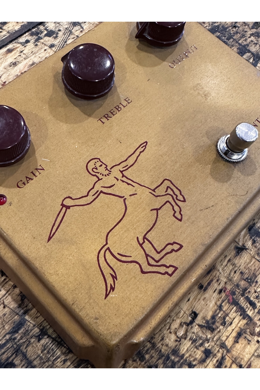 KLON Centaur Professional Overdrive - Gold - sn. 478 - "Long Tail" '90s ...