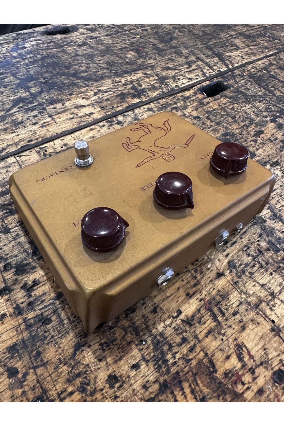 KLON Centaur Professional Overdrive - Gold - sn. 478 - "Long Tail" '90s ...
