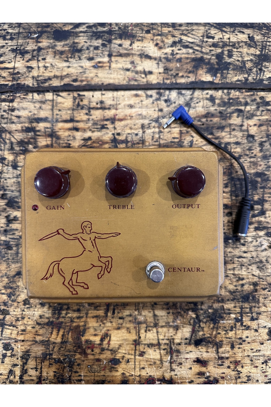 KLON Centaur Professional Overdrive - Gold - sn. 478 - "Long Tail" '90s ...