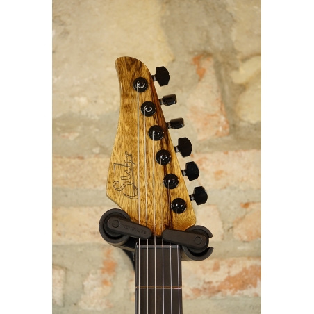 SUHR Custom Order Modern HH - Full Black Limba, Ebony Fretboard ...