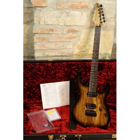 SUHR Custom Order Modern HH - Full Black Limba, Ebony Fretboard ...