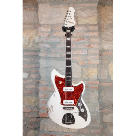 NOVO Serus J Nucleus Custom P90 - with Neck Binding & Moto Block Inlays ...